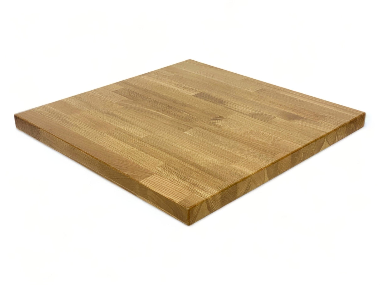AMKO T11 White Oak Natural Butcher Block Restaurant Table Top